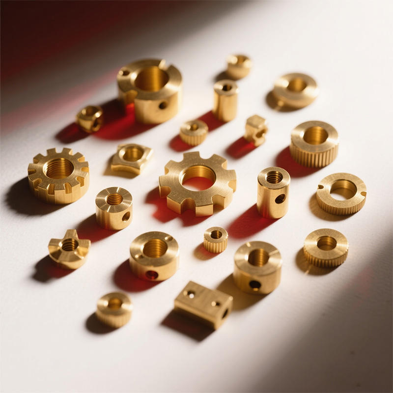 Precision CNC Turning of Custom Brass & Copper Parts